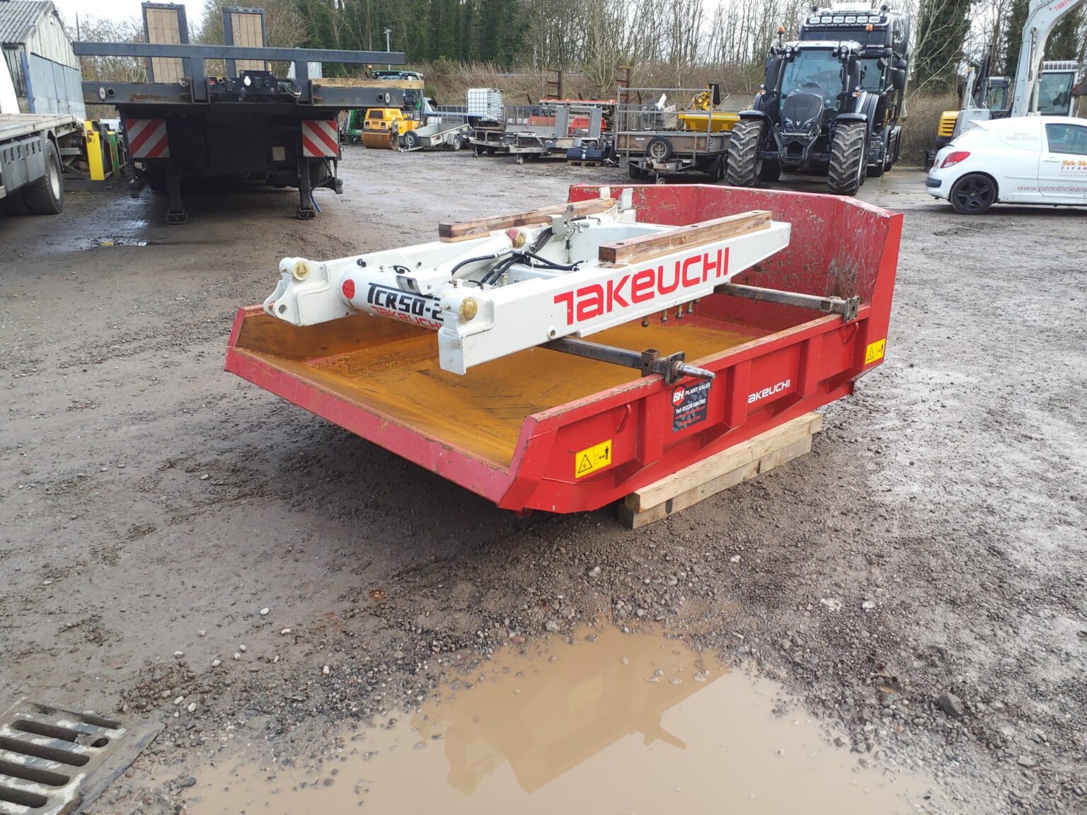 TAKEUCHI TCR 50-2 TIPPING SKIP H4016AG For SaleJohnston Tractors